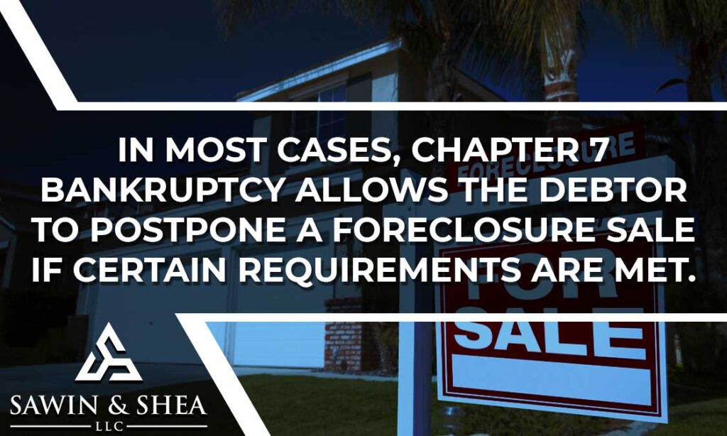 Can You Use a Bankruptcy to Stop a Foreclosure?
