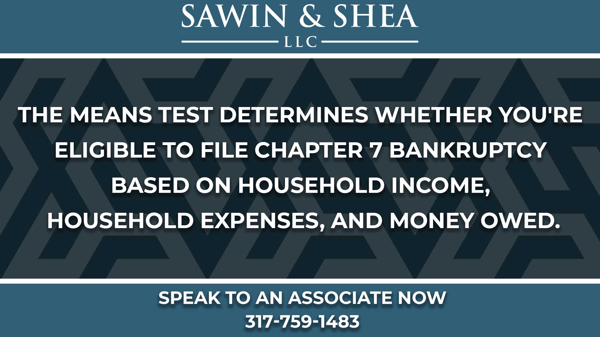 Chapter 7 Bankruptcy Indiana | Sawin & Shea